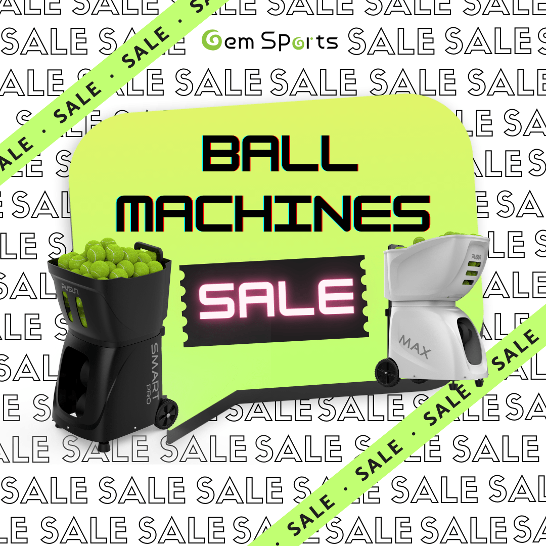 Tennis Ball Machines Sale | PUSUN & Lobster Deals | Gem Sports