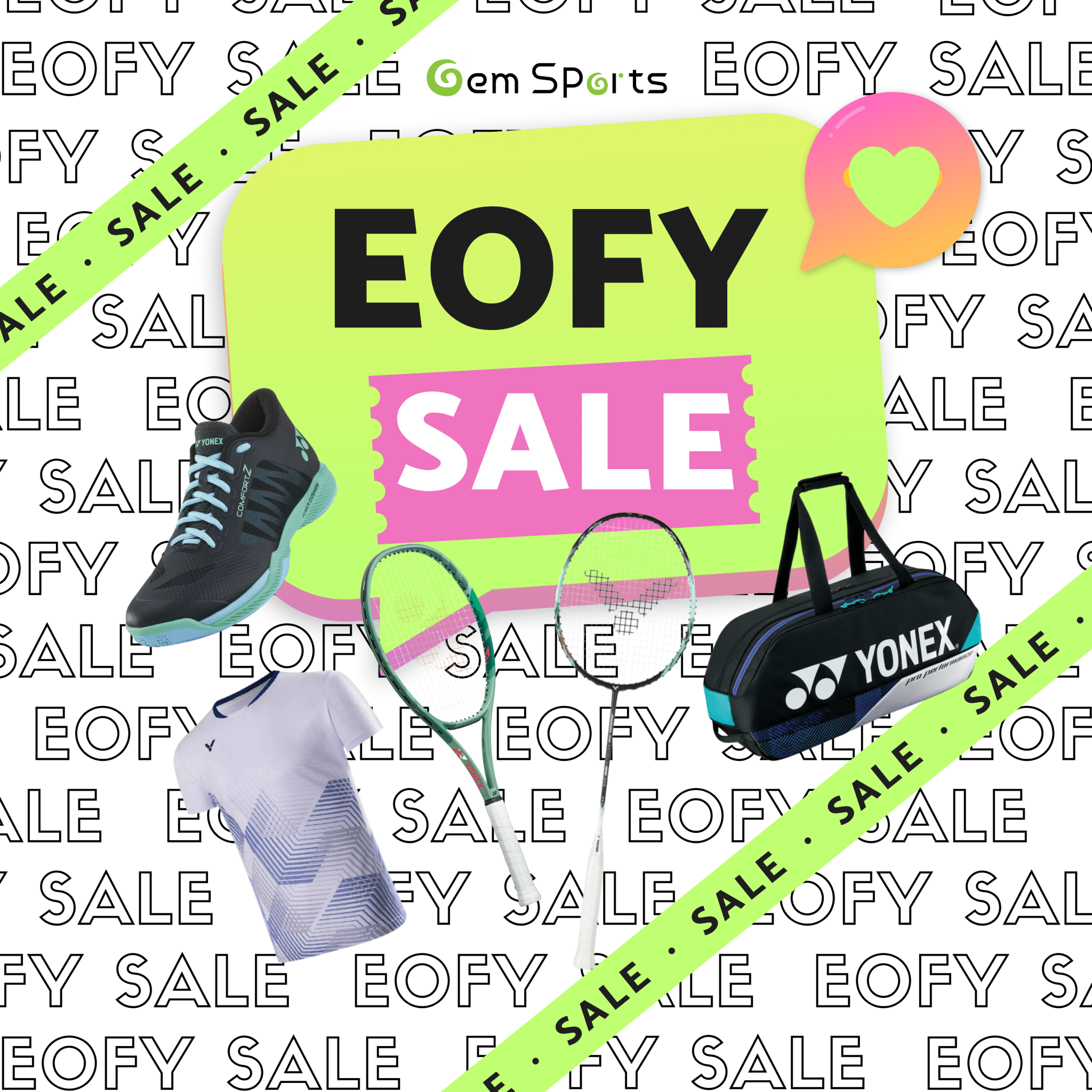 EOFY Sports Sale | Racquets, Shoes, Apparel & More – Gem Sports ...