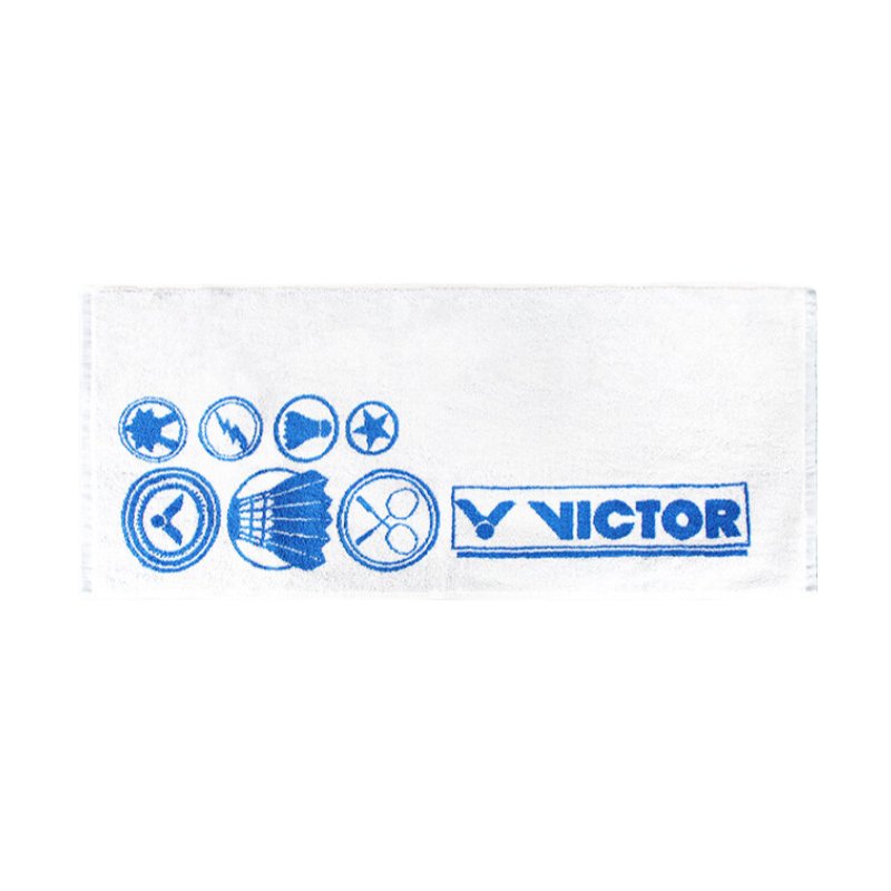 VICTOR Sports Towel TW2006 A White | Gem Sports