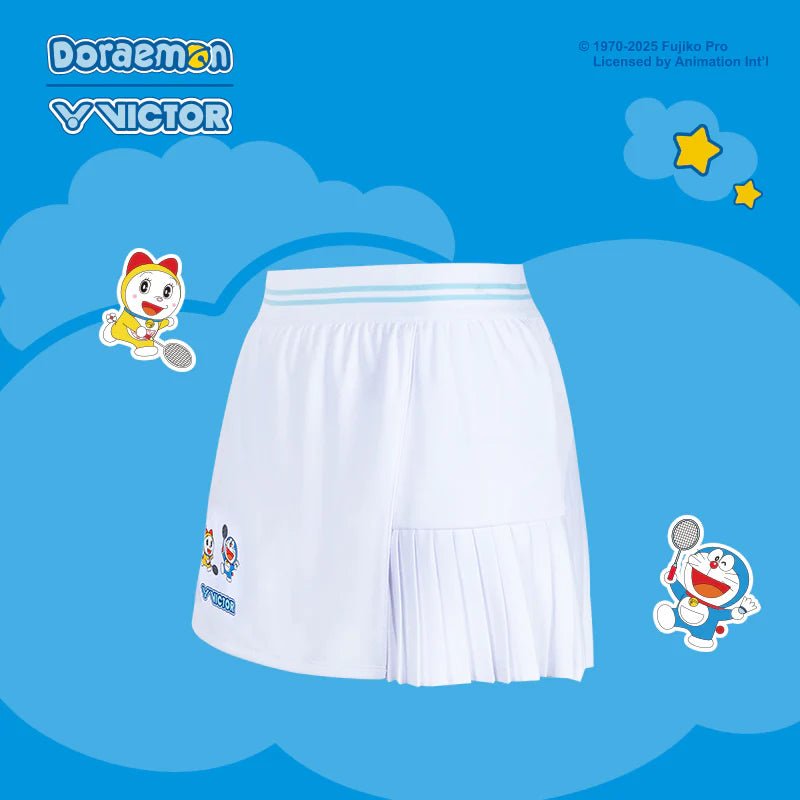 VICTOR x Doraemon Skirt White | Women's Sports Apparel – Gem Sports