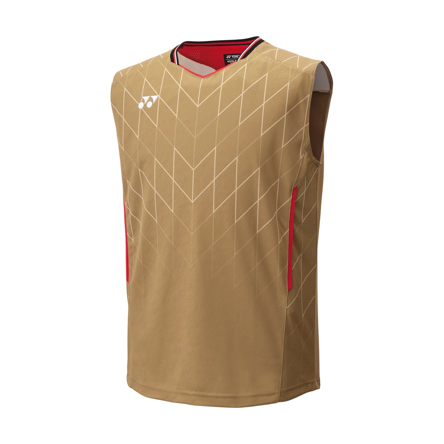 YONEX 2025 Japan Sleeveless Top Gold | 10699YX – Gem Sports
