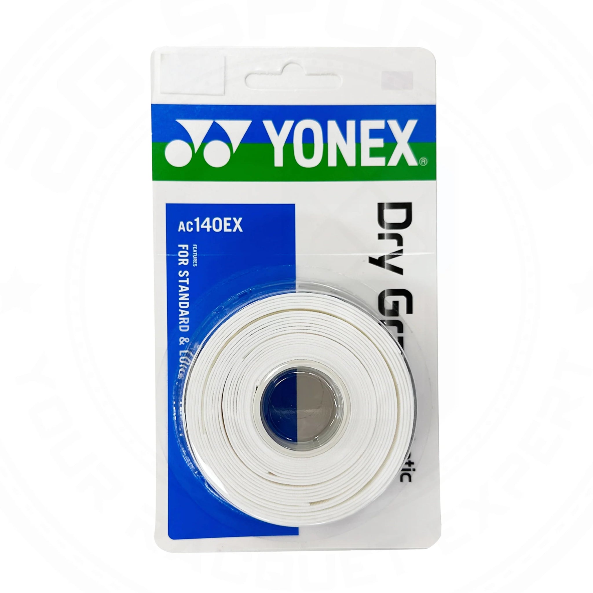YONEX Dry Strong Over Grip AC140EX - White | Gem Sports